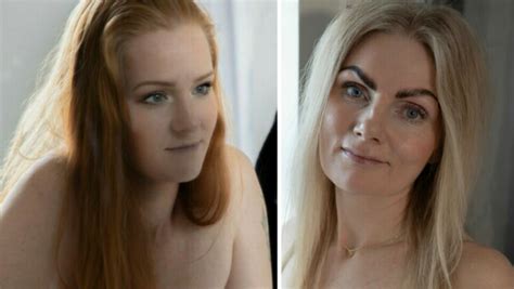 To Nakne Kvinner Store Bryster