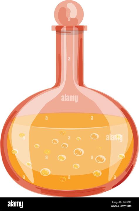 Poisonous Liquid Icon Cartoon Vector Medicine Poison Stock Vector