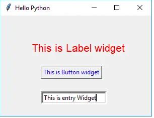 Python Tkinter Widgets Create A Scrolledtext Widgets Using Tkinter