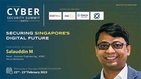 Cyber Security Summit On Linkedin Cybersecurity Cybercrime Cybersecuritysingapore Govtech…
