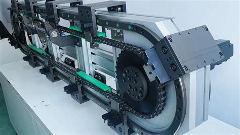 Dual Rail Curved Rails Vertical Conveyor