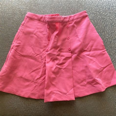 Unif Skirts Unif Pink Pleated Skirt Poshmark
