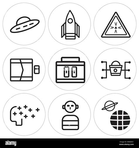 Set Of 9 Simple Editable Icons Such As Planet Earth Human Artificial Intelligence Marketing