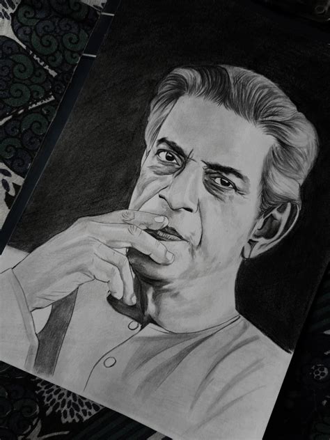 Last Drawing Satyajit Ray