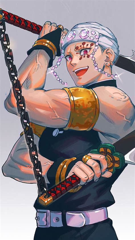 Tenzen Uzui Wallpapers Top Free Tenzen Uzui Backgrounds Wallpaperaccess