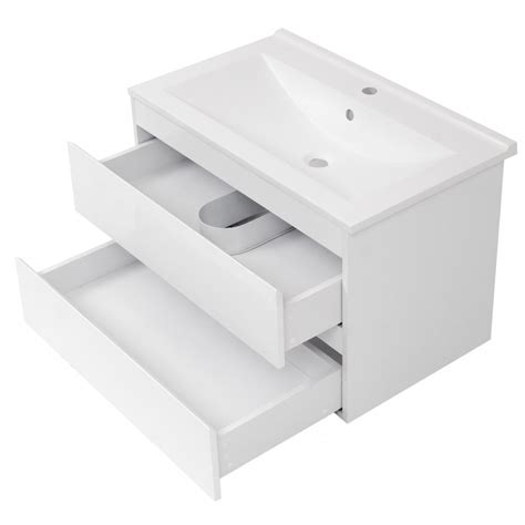 Тумба Dana 80 з умивальником Еліт 80 біла для ванної кімнати Ціна 12 020 грн Виробник