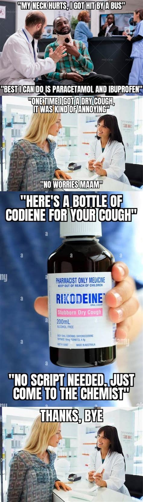 Codiene Regulations Are So Backwards Rchemicalmagicau