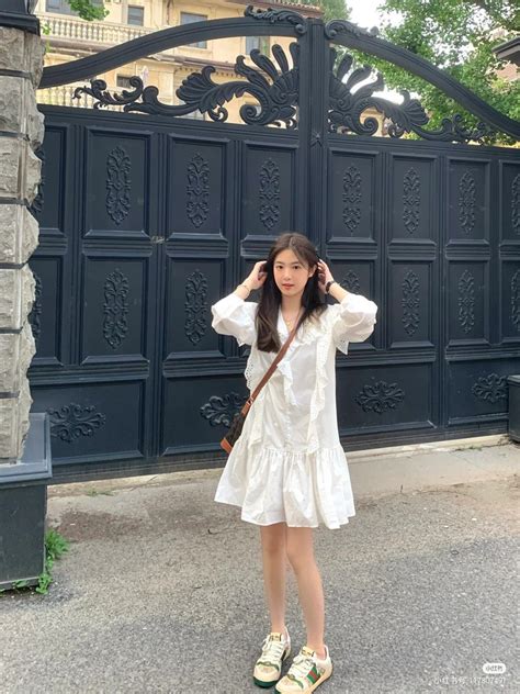 Japan Fashion Girl Fashion Wardrobe Ideas Folklore White Dress