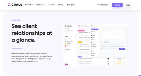 Clickup Crm Customizable Crm And Project Management