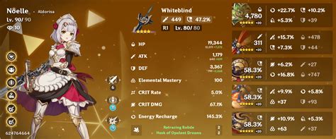 I Built Noelle As A Healershielder Early Game And Shes Still