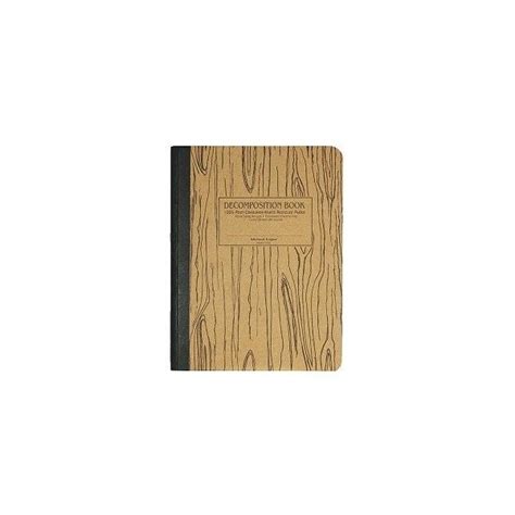 Recycled Composition Notebook Decomposition Book Woodgrain 8 Liked