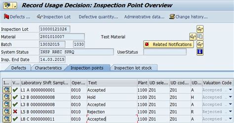 Inspection Points Key Settings And Usage Sap Community