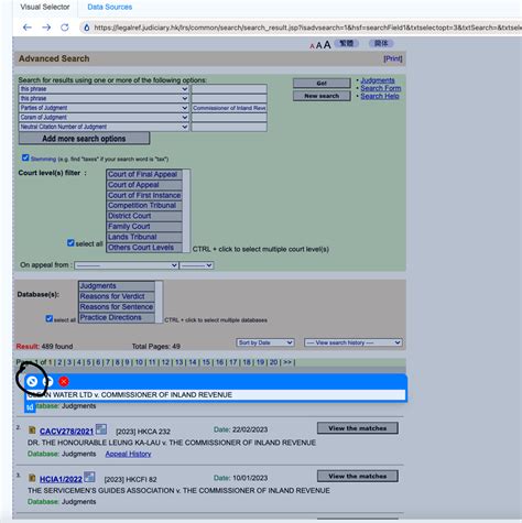 how to use visual selector to select a larger element community forum