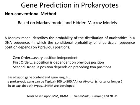 Gene Prediction Pptx