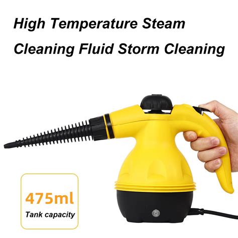 【malaysia Spot Sale】pressurized Multi Surface Steam Cleaner Tool Handheld Steam Cleaner Yellow
