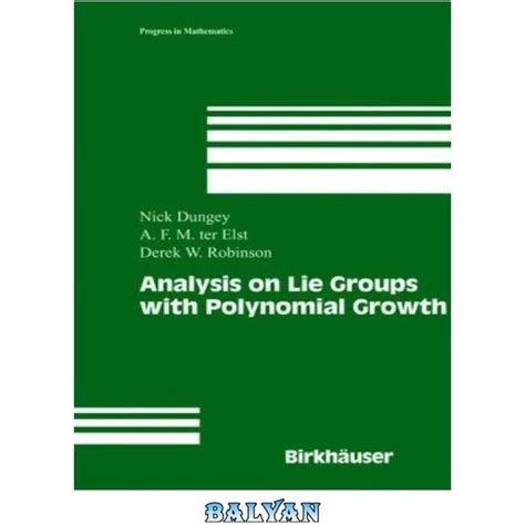 خرید و قیمت دانلود کتاب Analysis On Lie Groups With Polynomial Growth ترب