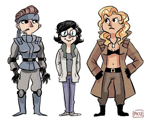 Genderbend Solid Otacon And Liquid Metal Gear Metal Gear Solid