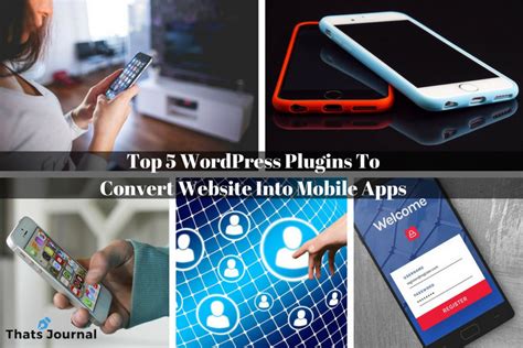 Top 5 Wordpress Plugins To Convert Website Into Mobile Apps