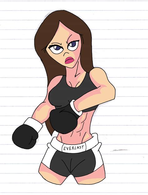 Vanessa D Boxing By Alexander Draws On Deviantart