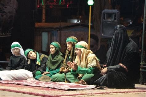 عکس آخرین شب از یازدهمین سوگواره ملی تعزیه ده‌زیار