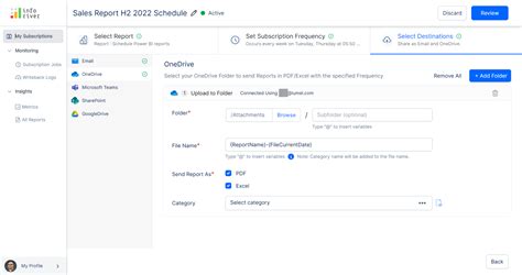 Scheduling Power Bi Reports With Inforiver A Step By Step Tutorial