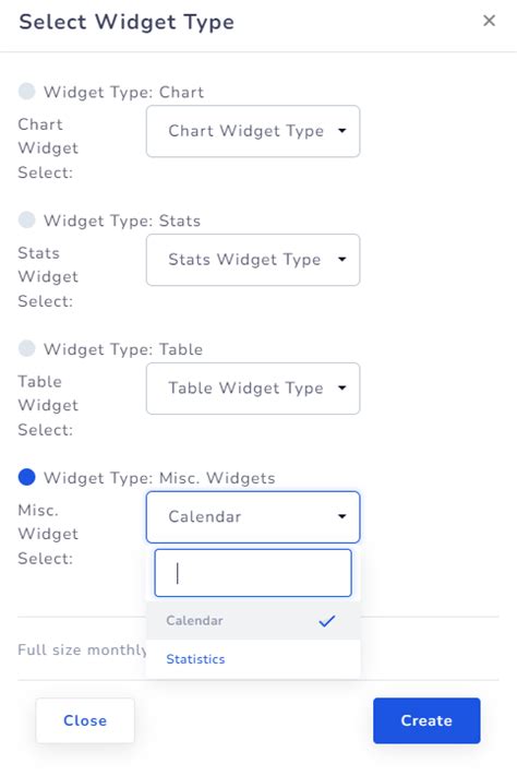 new custom dashboard widgets calendar and statistics list tradesviz blog