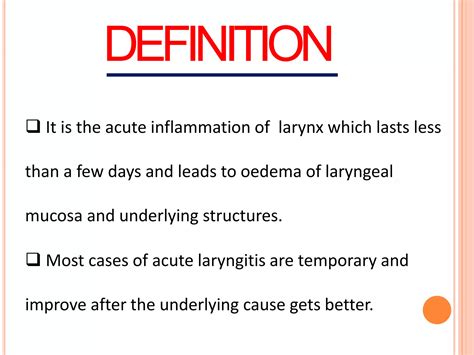 Laryngitis Pdf