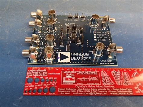 Eval Board Physical Dimensions Interconnect Digikey Techforum An