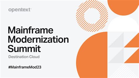 Opentext Celebra Su Mainframe Modernization Summit Gestión De