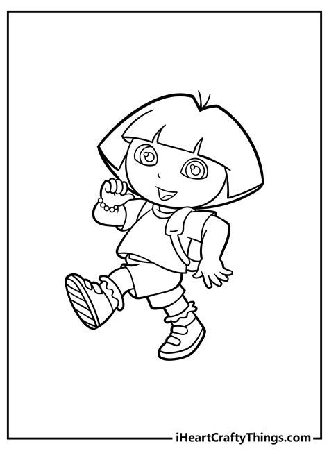 Dora Coloring Pages Online