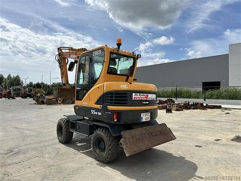Used Wheel Excavator Hyundai R55w 9a For Sale