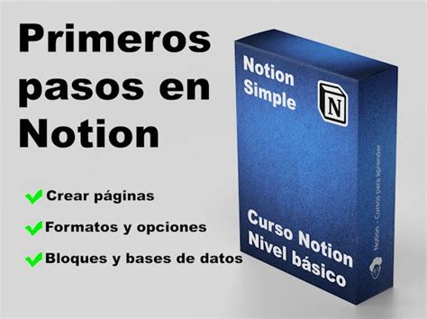 cursos de notion en español gratis y de pago
