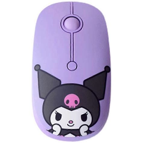 Sanrio Hello Kitty Kuromi My Melody Wireless Mouse Cute Cartoon Usb Silent Mice Android Windows