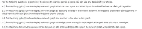 Solved For The Following Questions Execution Of The Code Chegg