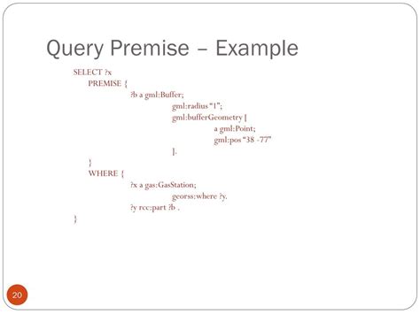ppt supporting spatial semantics with sparql powerpoint presentation