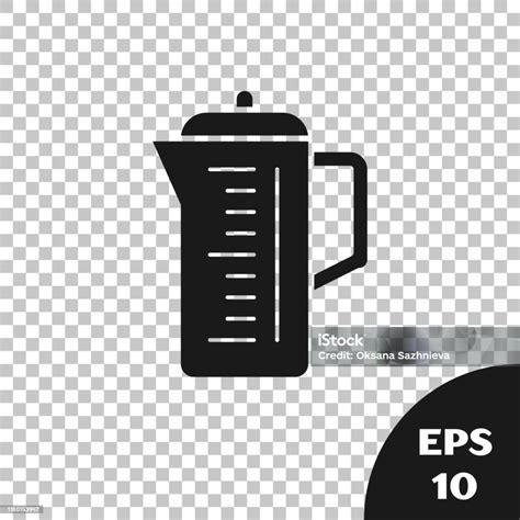 투명 한 배경에 격리 된 검은 주전자 아이콘입니다 벡터 일러스트레이션 0명에 대한 스톡 벡터 아트 및 기타 이미지 0명 가정 생활 가정 주방 Istock