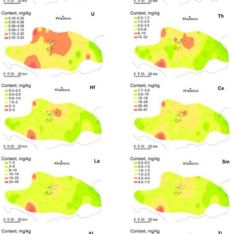 Spatial Distribution Of Factor 1 Scores And Atmospheric Deposition Download Scientific Diagram