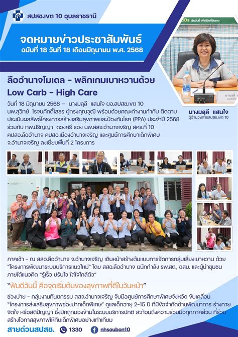 สำนักง สำนักงานหลักประกันสุขภาพแห่งชาติ เขต10 อุบลราชธานี