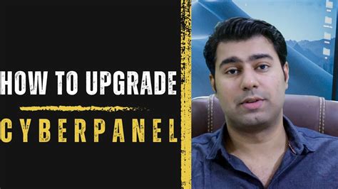 second video how to upgrade cyberpanel youtube