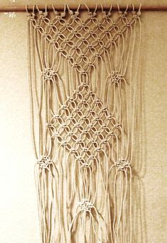 DIY Patterns for Macramé Curtains Guide Patterns