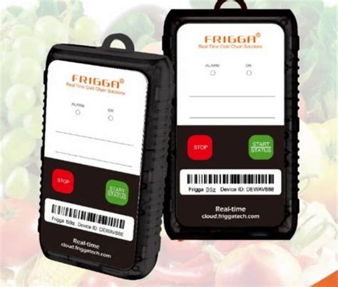 FRIGGA REAL TIME TEMPERATURE DATA LOGGER X X Mm Model Name Number BZ At