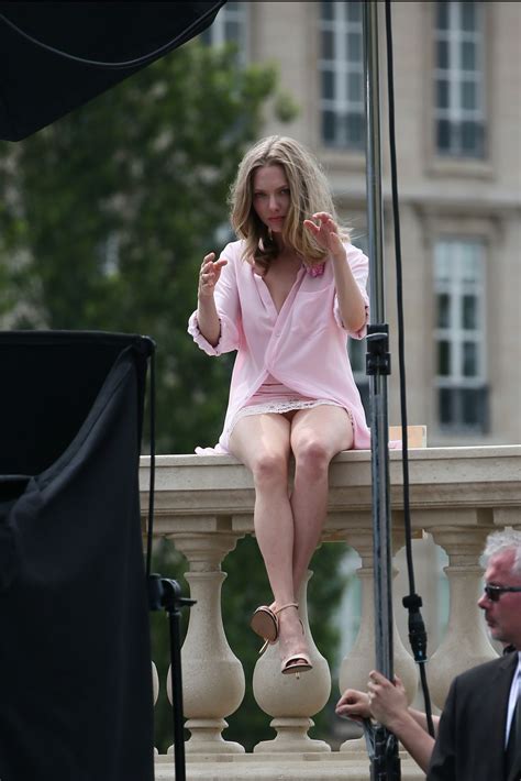 Amanda Seyfried On The Set Of A Photoshoot In Paris 06222016 Hawtcelebs