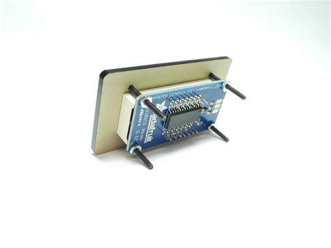 Adafruit 0 56 4 Digit 7 Segment Display Bezel From Widgeneering On Tindie