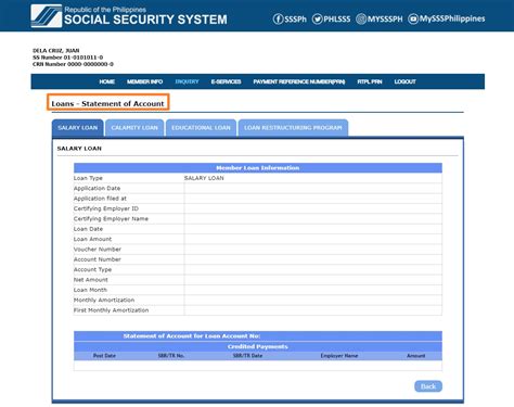 How To Print An SSS SOA Updated Post SSS Statement Of Account