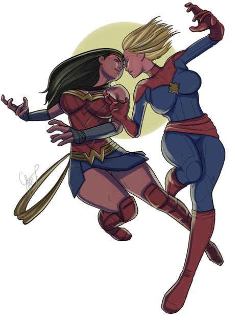Ms Marvel And Wonder Woman