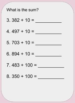 Adding And Mentally By Teaching By LG TPT