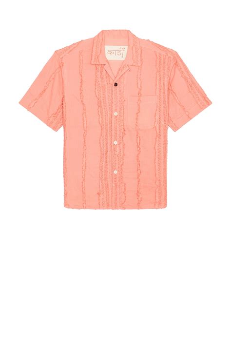 Kardo Ronen Shirt In Te02 Coral Fwrd