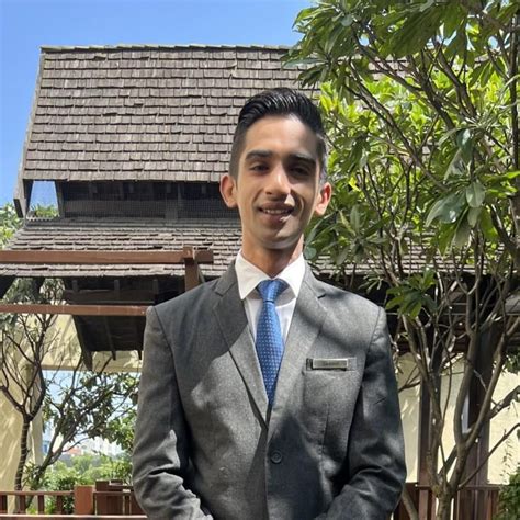 Sourabh Shukla Assistant Restaurant Manager Roseate House Hotel