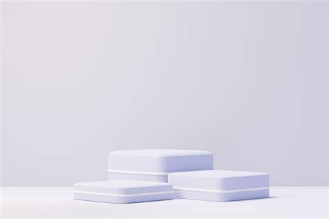제품 프리젠 테이션 및 광고를위한 2022 년 디자인의 매우 페리 색상의 뷰티 연단의 3d 렌더링 최소한의 파스텔 하늘과 꿈꾸는