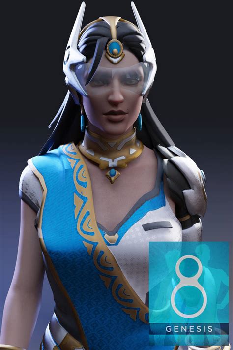 Overwatch 2 Symmetra For G8f Daz Model By Zeppersda On Deviantart